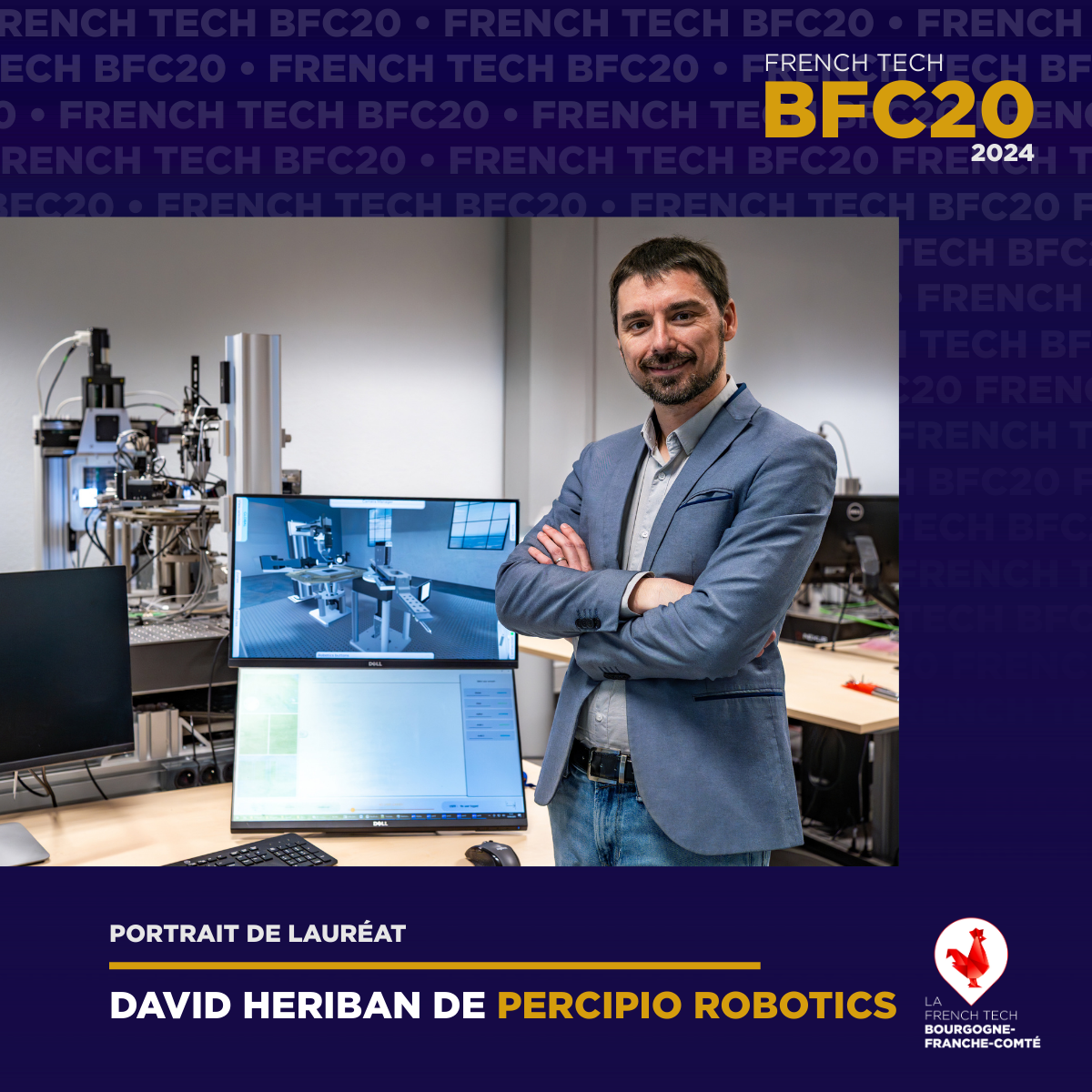 Focus Start-up | lauréat French Tech BFC 20 2024 | Percipio Robotics ...
